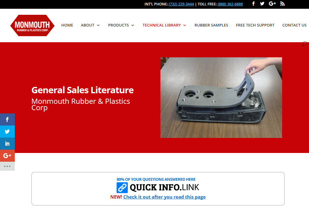 Sample Sales Literature